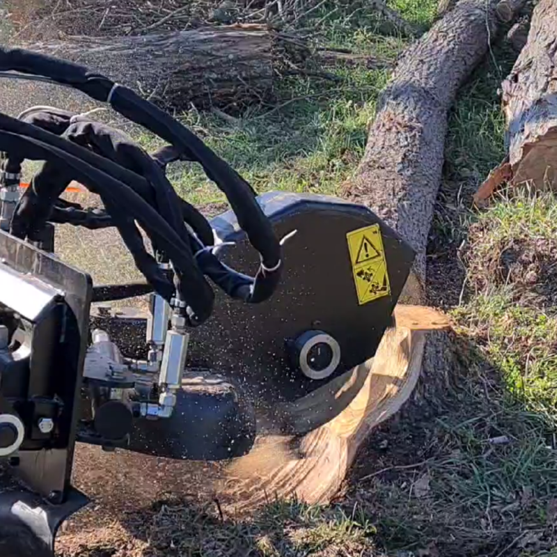 New : Launching of the RS 480 stump grinder ! - Rotadairon